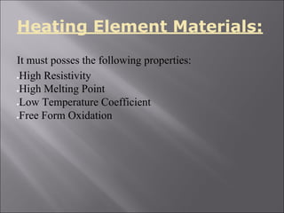 Electric Heating.pdf | Physics | Science