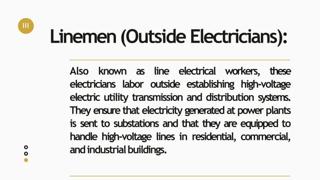 Electricians bristol what is the classification of electricians | PPT