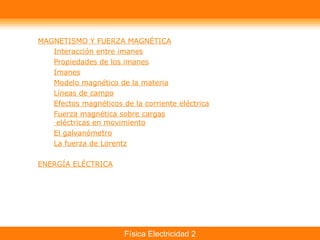 MAGNETISMO | PPT