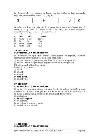 Electricidadymagnetismocomun | DOC
