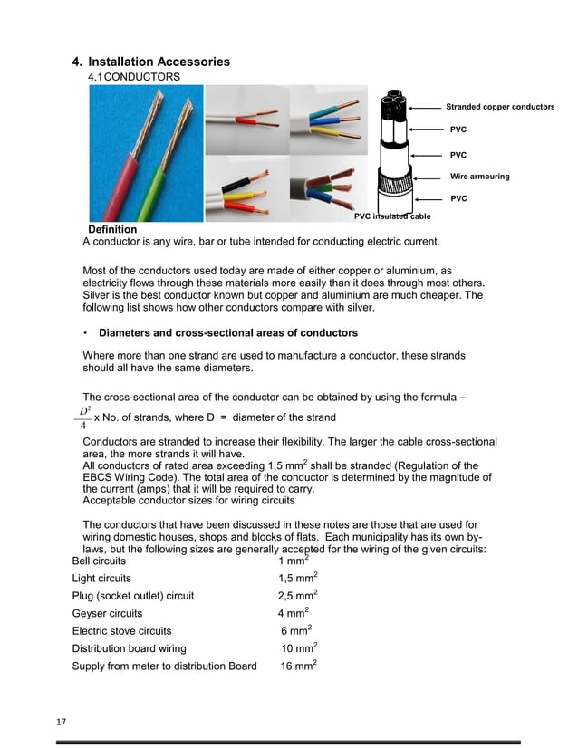 Electric instalation operation and training manual | PDF