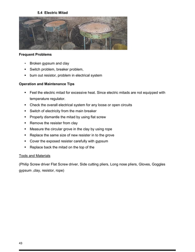 Electric instalation operation and training manual | PDF