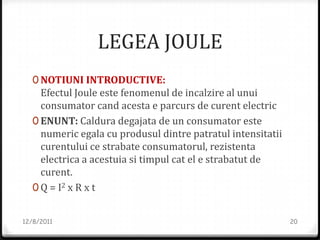 Electricitate | PPTX