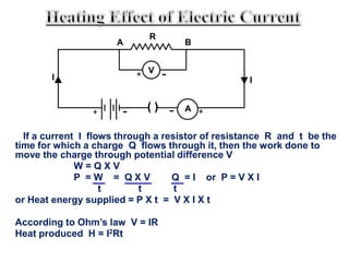 Electricity | PPTX | Chemistry | Science