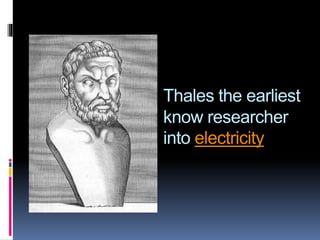Electricity | PPTX