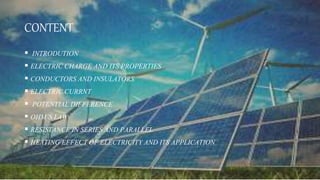 Electricity- physics class 10 | PPTX