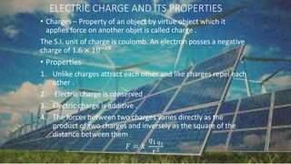 Electricity- physics class 10 | PPTX