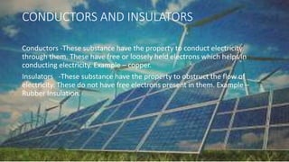 Electricity- physics class 10 | PPTX