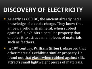 Electricity | PPTX