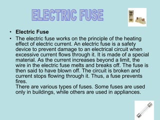 14. Electric currentand its effects by Dilip Kumar Chandra | PPT