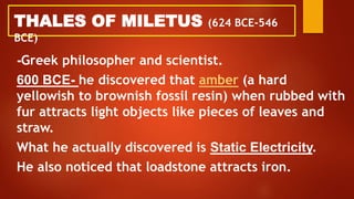 Electricity and Magnetism | PPTX
