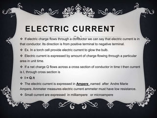Electricity | PPTX