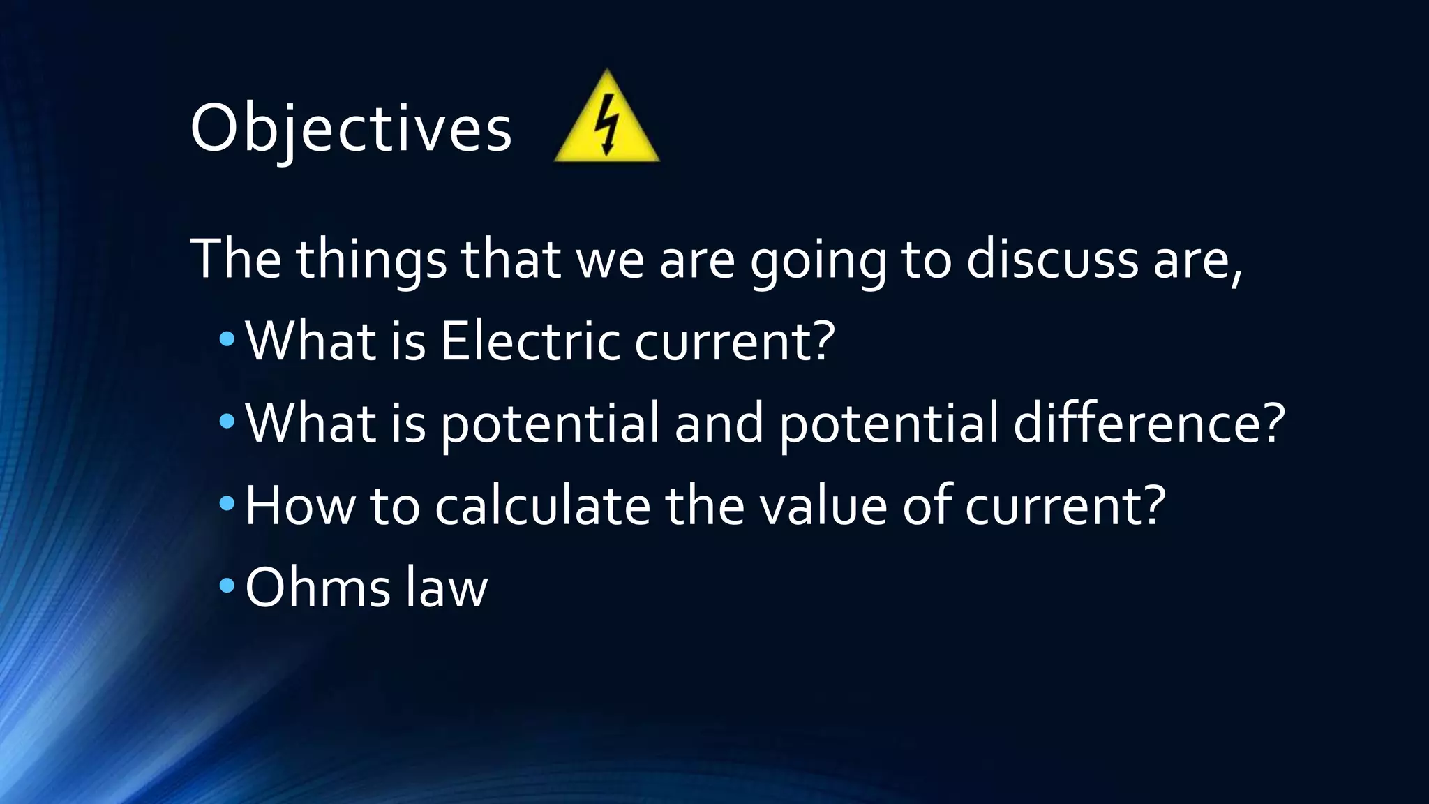 Current electricity Part -1 | PPTX | Chemistry | Science