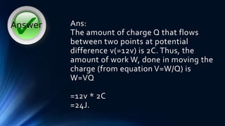 Current electricity Part -1 | PPTX | Chemistry | Science
