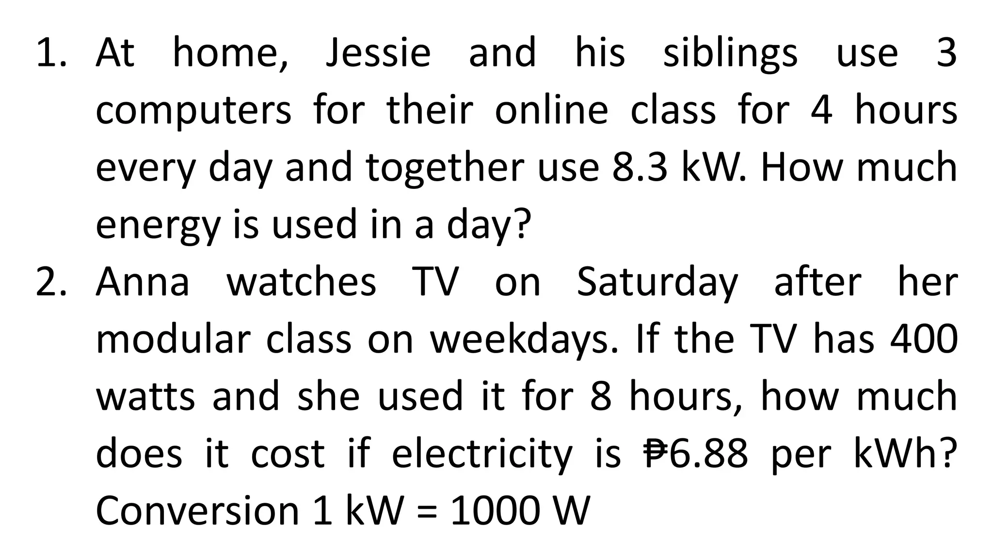 Electricity.pptx | Gas and Electric | Home Utilities