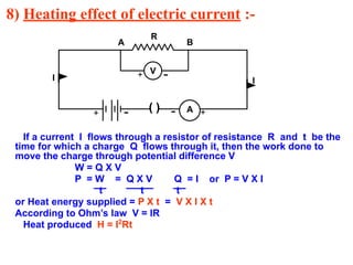 ELECTRICITY.ppt.pdf of class 12 for boards | PDF