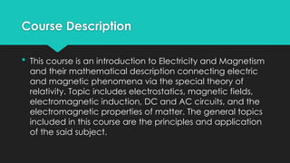 Electricity-and-Magnetism-Intro.pptx PHYSICS | PPTX