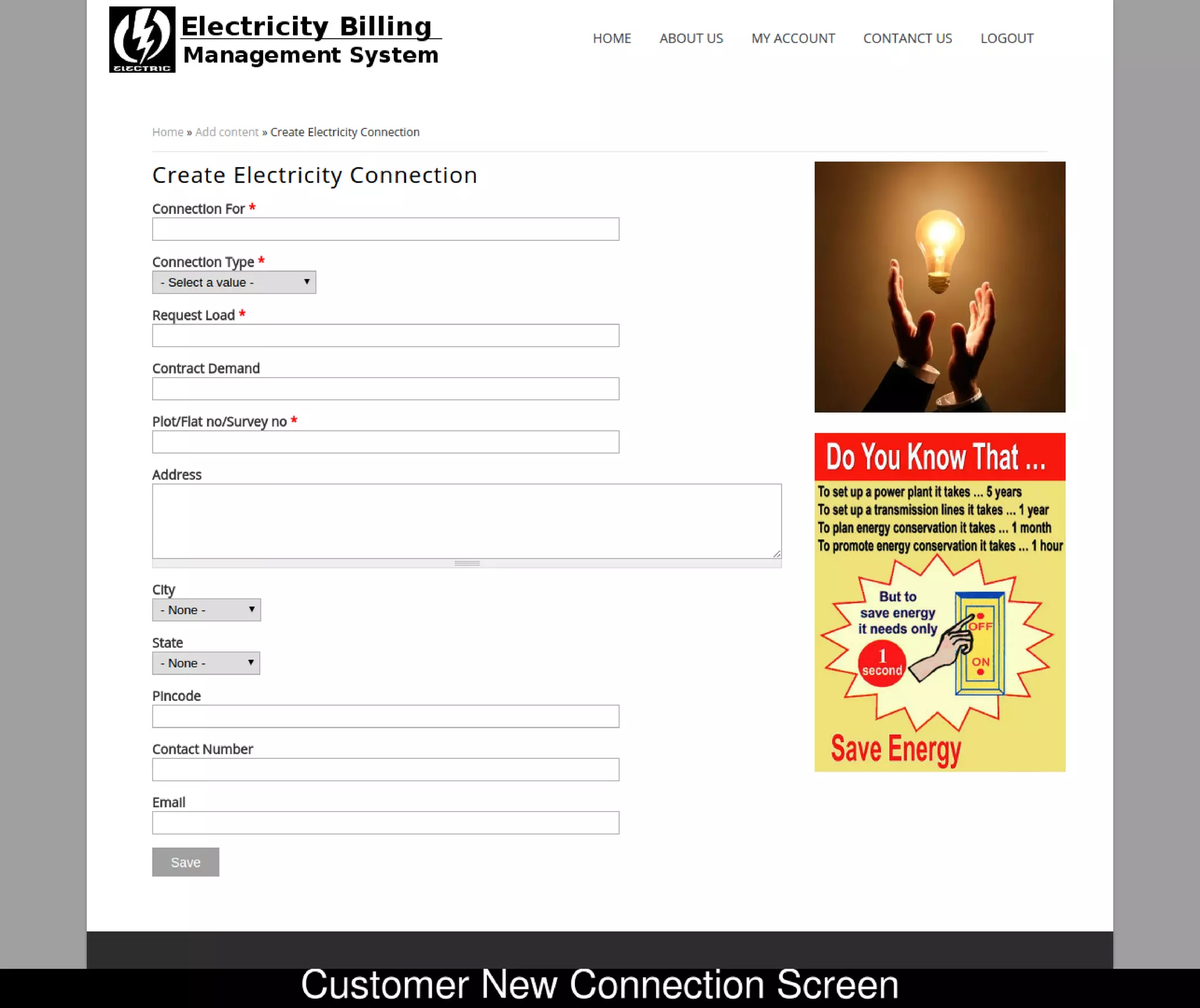 Electricity billing-system-screens | PDF