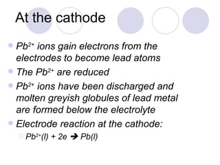 Electricity & Chemistry | PPT