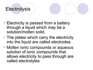 Electricity & Chemistry | PPT