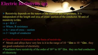 Electricity- Class-X-CBSE | PPTX
