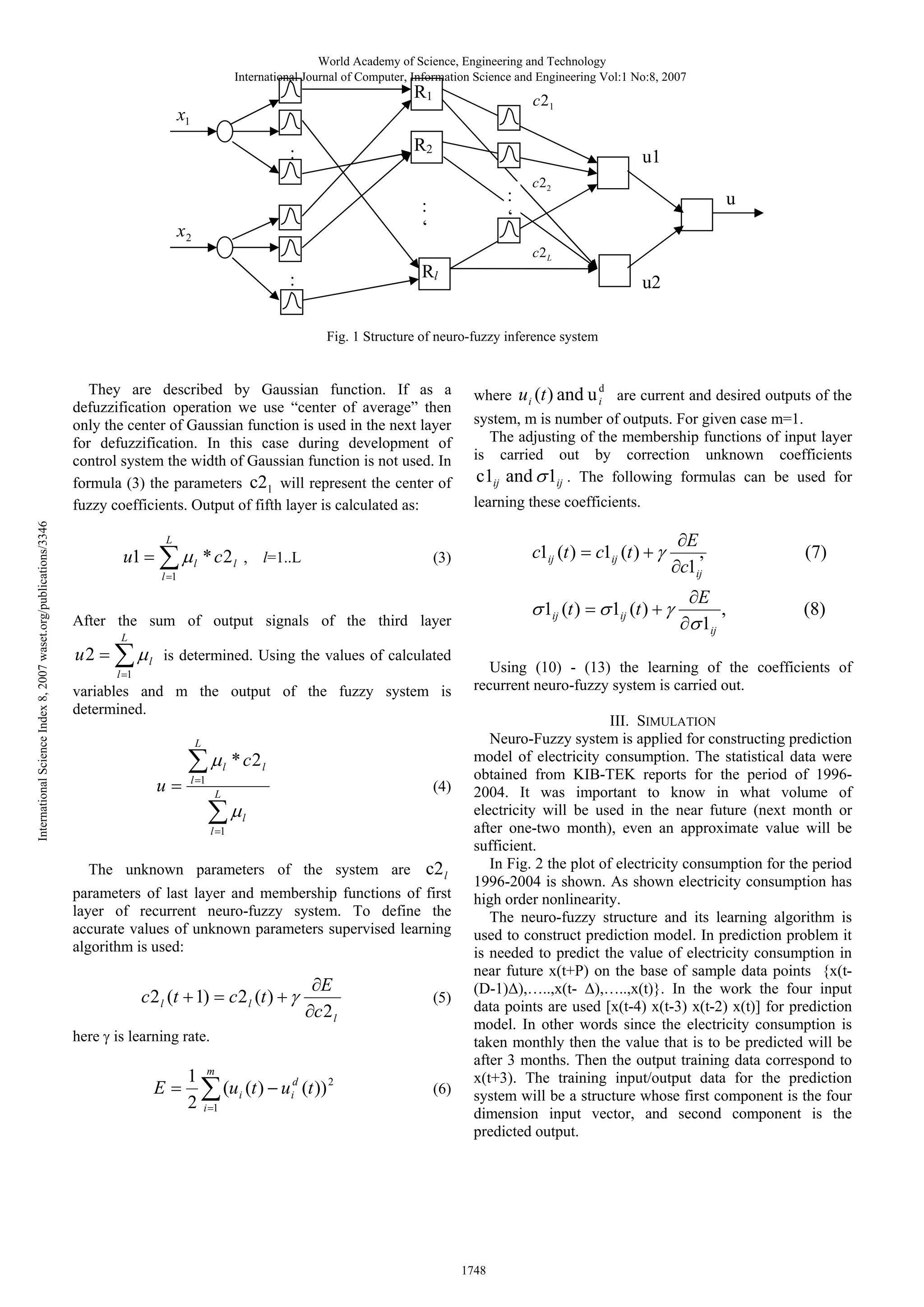 Electricity consumption-prediction-model-using neuro-fuzzy-system | PDF | Artificial ...