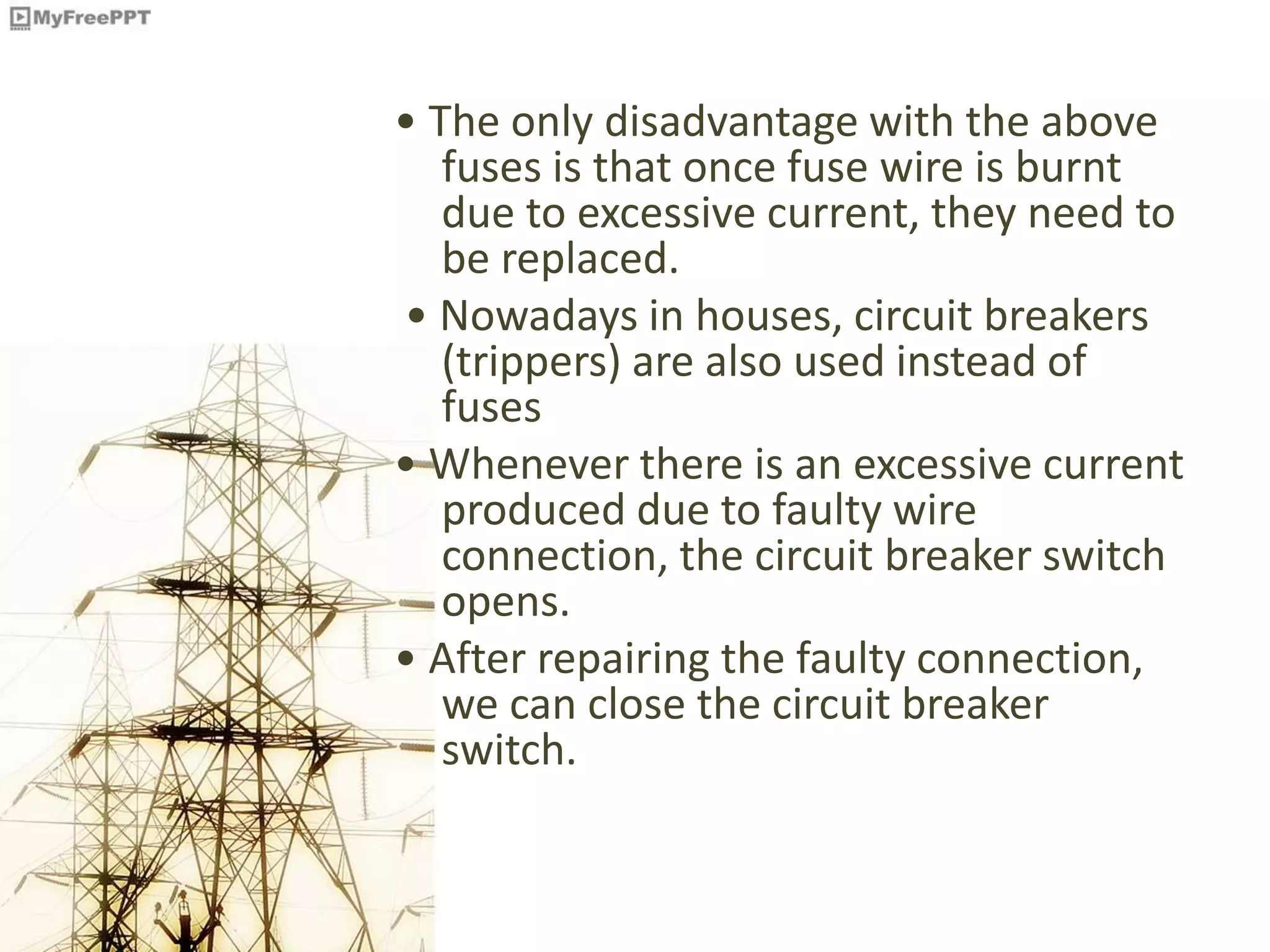 Electricity heating effect of electric current Priya Jha | PPTX
