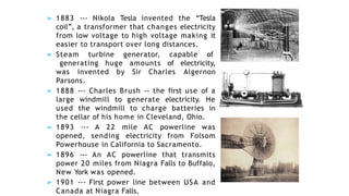 electricity-history and their discoveries | PPTX