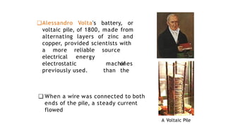 electricity-history and their discoveries | PPTX