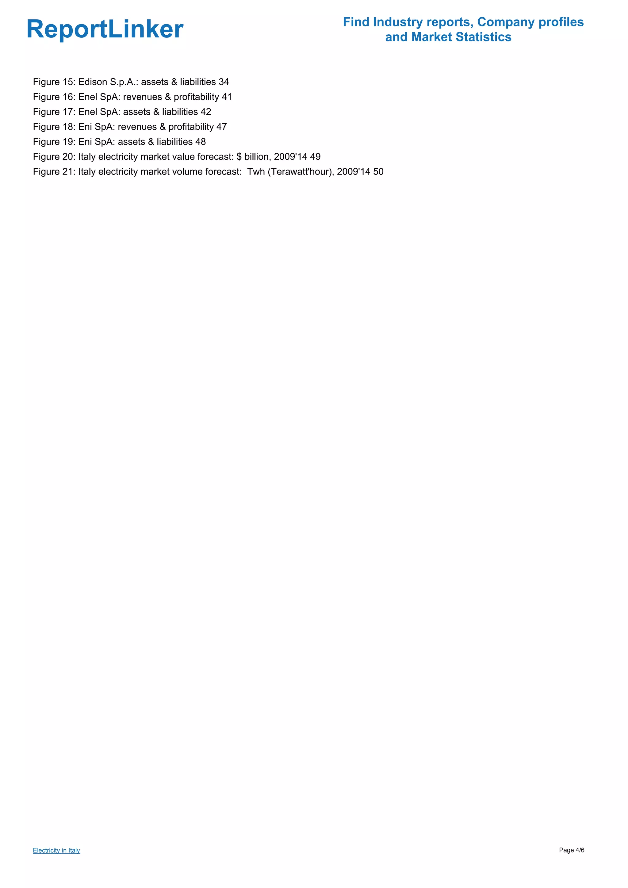 Electricity in Italy | PDF