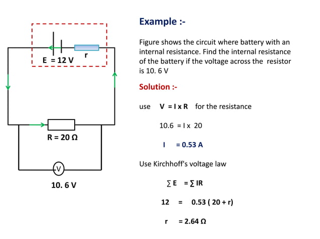 Electricity -internal resistance.pptx | Physics | Science