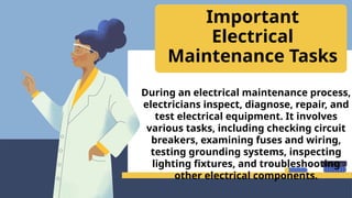 ELECTRICITY-MAINTENANCE.pptx................ | PPTX