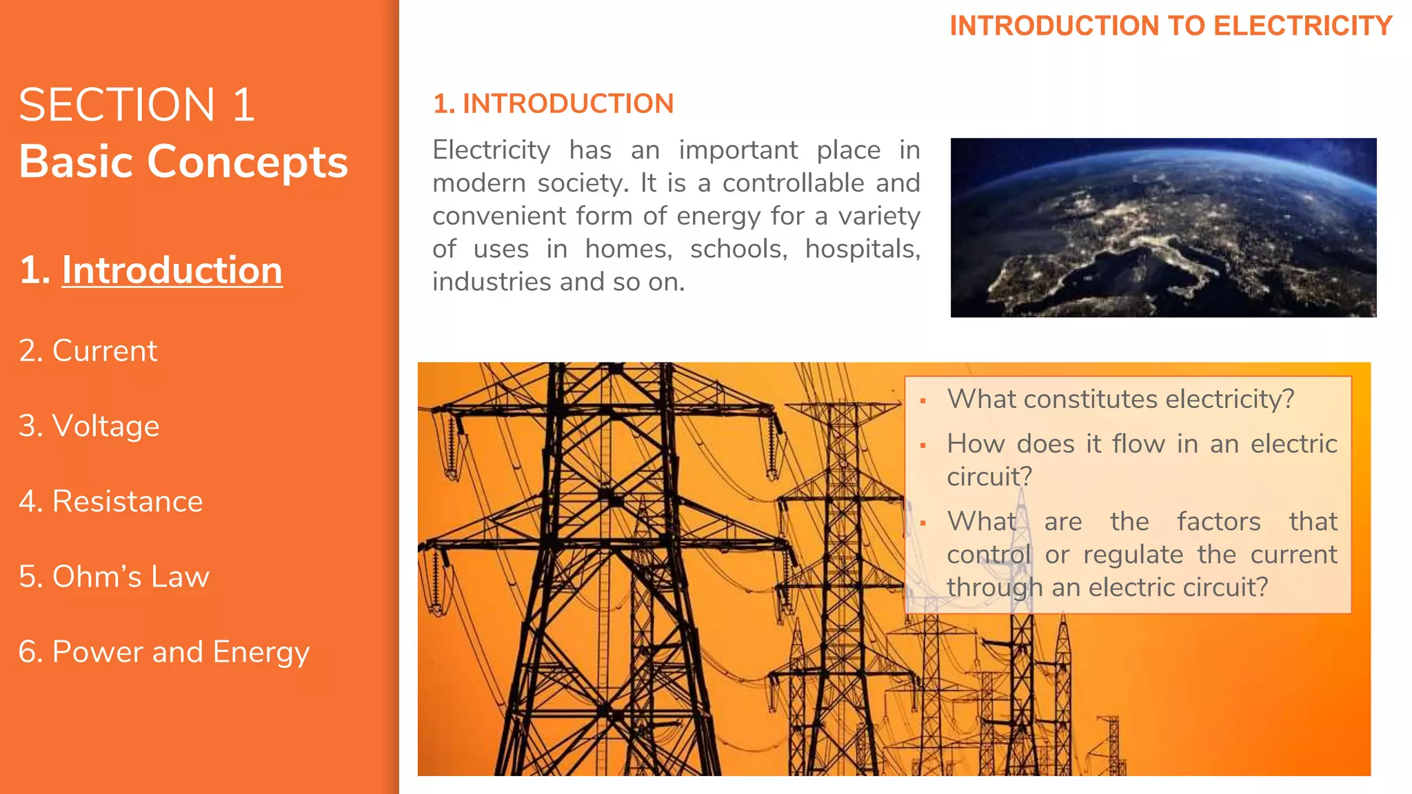 Electricity 1 | PPTX