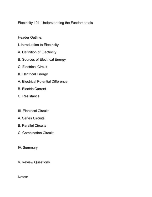 Electricity 101 Understanding the Fundamentals.pdf
