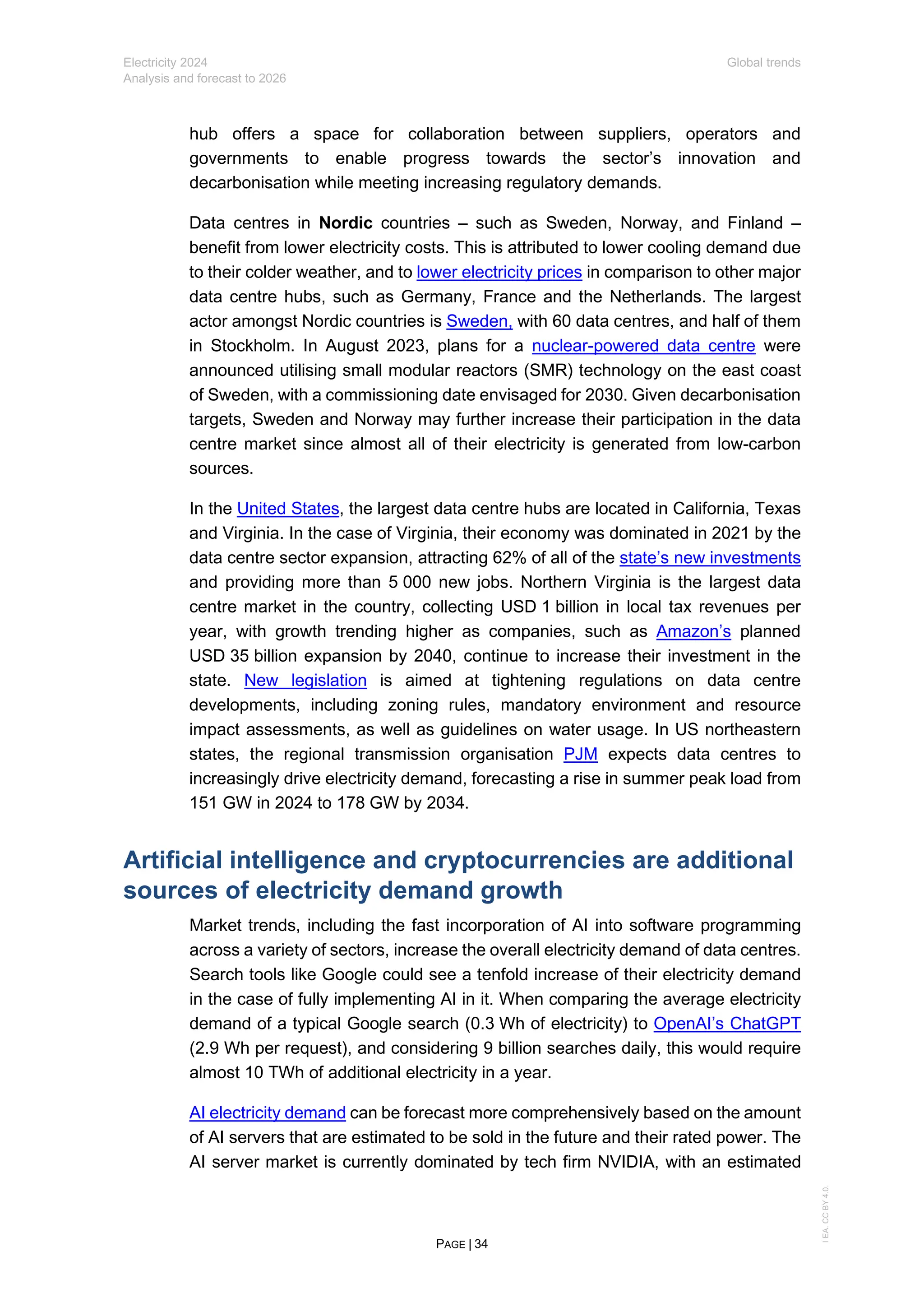 IEA Global Electricity Report | PDF | Power and Energy Industry ...