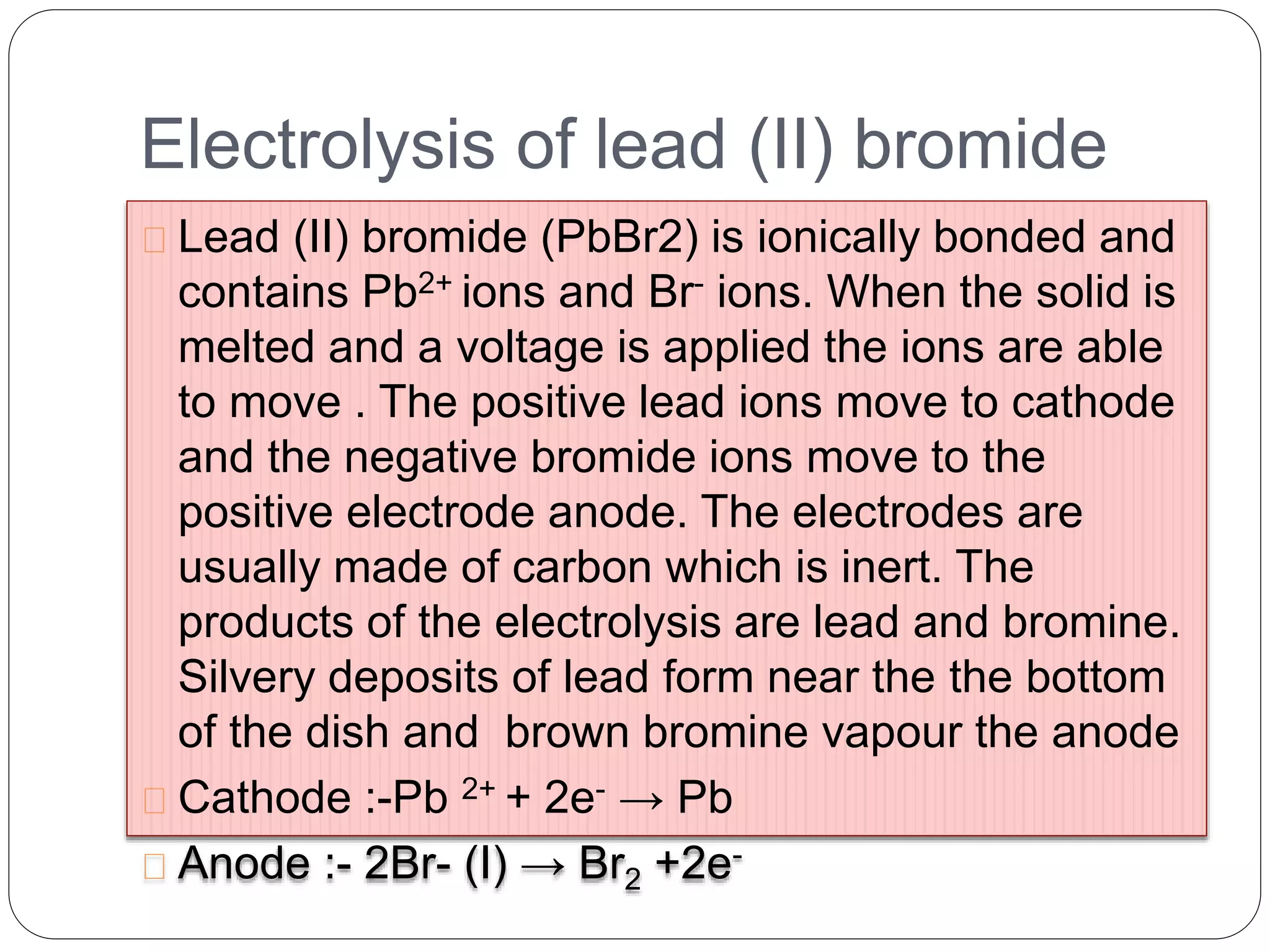 Electricity and chemistry class 10 | PPTX