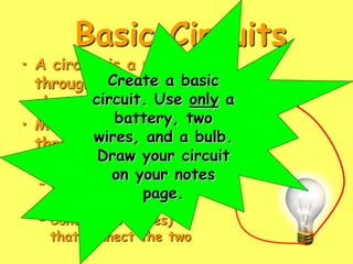 Electricity and Circuits.ppt