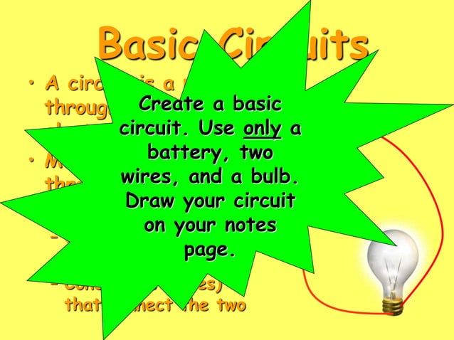 Electricity and Circuits for Grade 9 students | PPT | Physics | Science