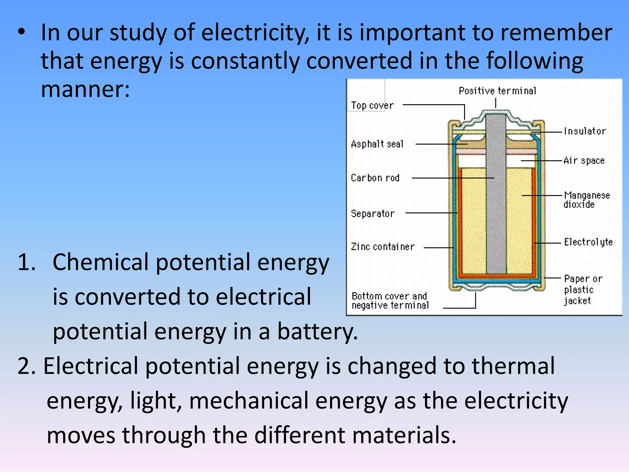 Electricity and Electrical Circuits - powerpoint.pptx | Chemistry | Science