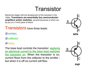 Electricity and Electronic | PPT