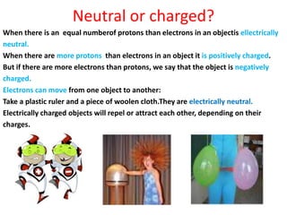 Electricity and magnetism | PPTX | Physics | Science
