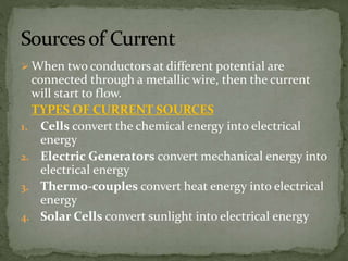 Electricity and Magnetism | PPT