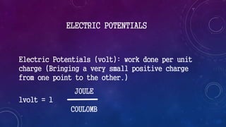 Electricity and magnetism | PPTX