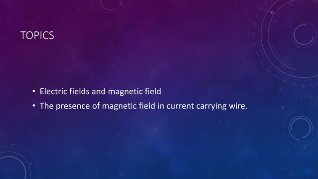 Electricity and magnetism | PPTX