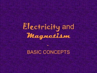 Electricity and magnetism | PPT | Chemistry | Science