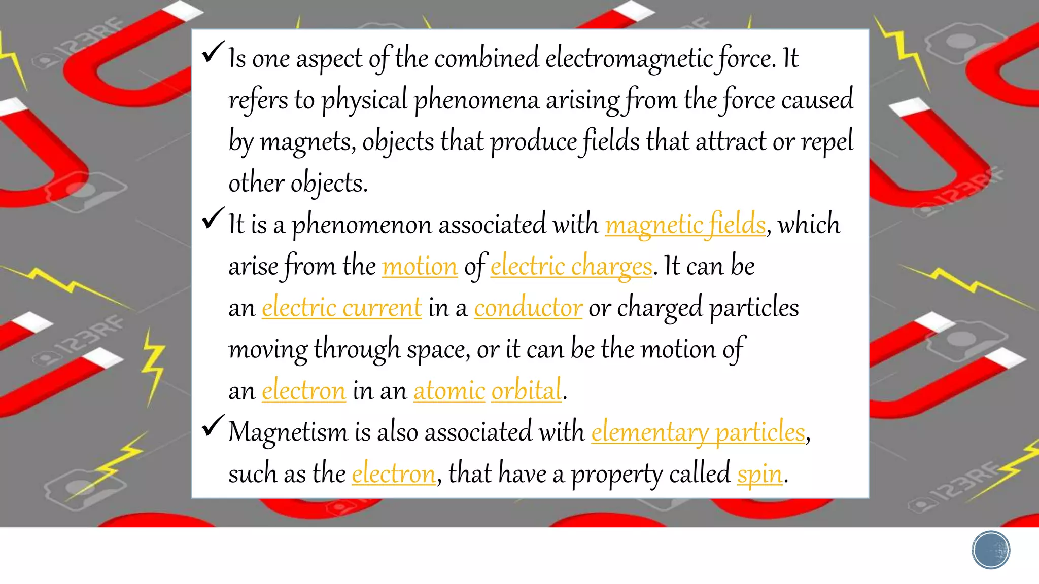 Electricity and Magnetism | PPTX