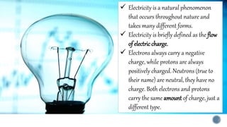 Electricity and Magnetism | PPTX