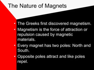 Electricity and magnetism chapter 2 and 3 notes | PPT