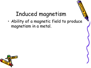 Electricity and magnetism vocabulary | PPT