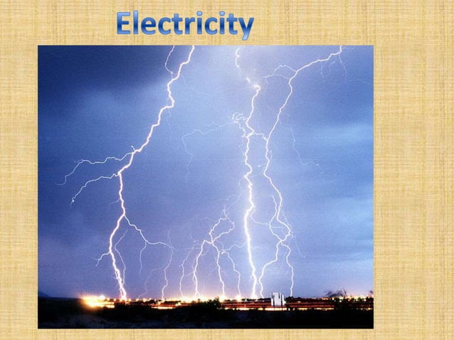 Electricity by tarang | PPTX | Physics | Science